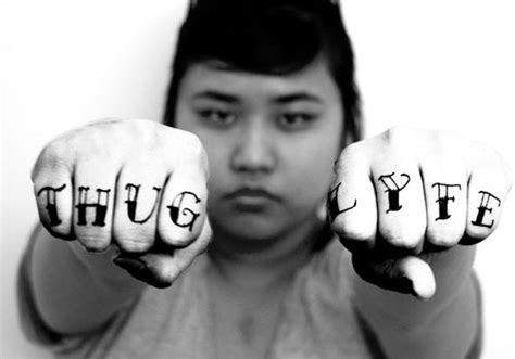 Thug Tattoos Popular Tattoo Designs