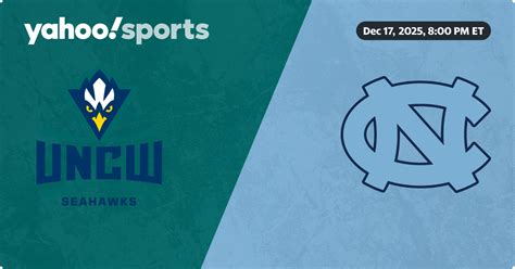 Unc Wilmington Seahawks 34 North Carolina Tar Heels 84 Final Score