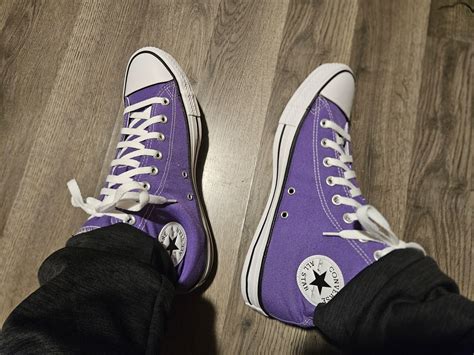 Purple Converse Shoes