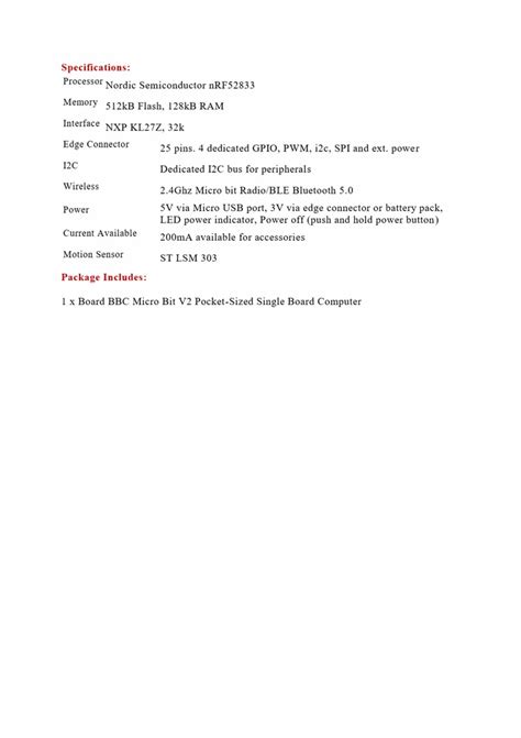 Bbc Micro Bit V2 Pocket Sized Microprocessor Single Board 512kb Flash 128kb Ram At ₹ 1755