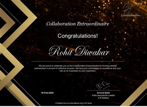 Hi Connections Feeling Proud To Announce That I Have Been Awarded