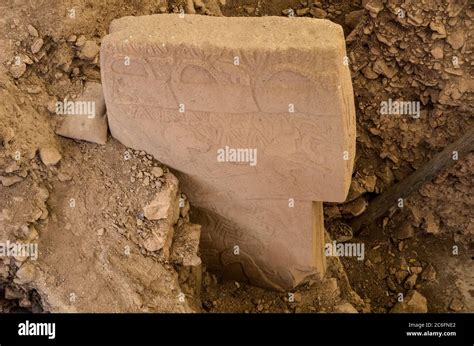 The Remains Of An Ancient Neolithic Sanctuary Built On A Hilltop It Is