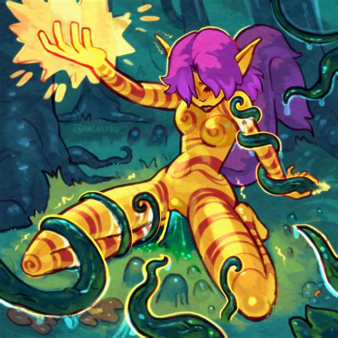 Rule 34 1girls Elf Ears Female Incelisu Ly Rayman Masturbation Penetration Pussy Rayman