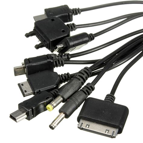 In Usb Multi Plug Charger Cable Mobile Phones Iphone Mp Nokia Samsung Psp Ebay