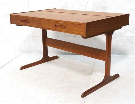 E Jakobsen Danish Modern Teak Desk Reversed T F Mar 21 2017 Uniques And Antiques Inc In Pa