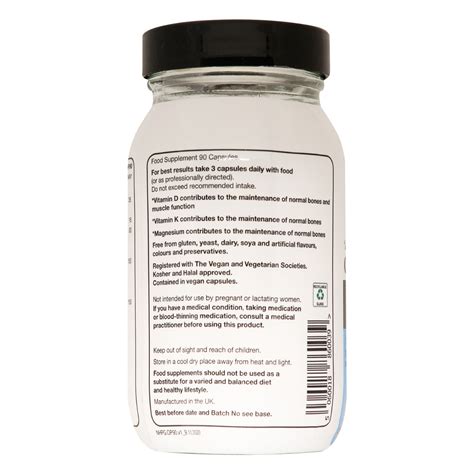 Natural Health Practice Osteo Support 90 Capsules Victoriahealth