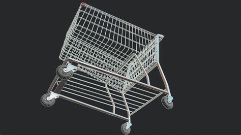 Shopping Cart Tutorial Included 3d Model Cgtrader