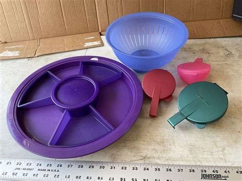 Tupperware Server Strainer Etc Legacy Auction Company