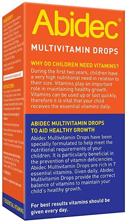 Abidec Multivitamin Dropsuk