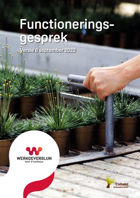 Model Ontwikkel En Exitgesprekken Werkgeverslijn