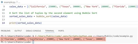 How To Sort A List Of Tuples By The Second Element In Python