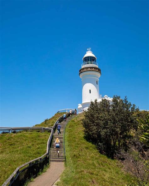The Final Part Of The Walk To The Lighthouse At Byron Bay Byron Bay