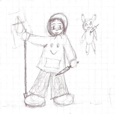 Chibi Knife Person Sketch By Firefly Emi On Deviantart