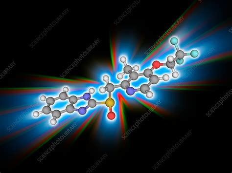 Lansoprazole Drug Molecule Stock Image F0170448 Science Photo