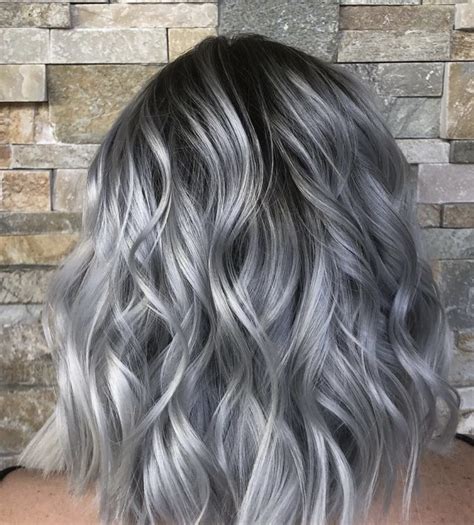 Chic Gray Balayage Explore 10 Trendy Styles