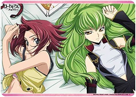 Karen And C C Desk Mat Code Geass Manga Anime