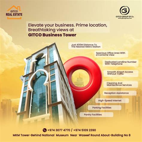 Gitco Real Estate On Linkedin Gitco Real Estate Proudly Presents Gitco Business Tower Your Prime…