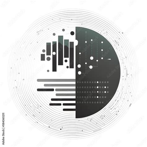 Data Transform Chart Etl Data Storage Icon Stock Illustration