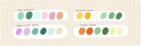Elevate Your Art With These 5 Free Spring Procreate Colour Palettes — Laura Jane Illustrations
