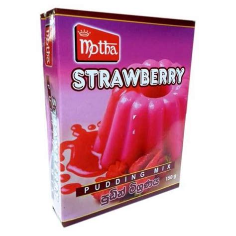 Motha Strawberry Pudding Mix 150g Daraz Lk