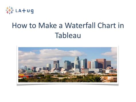 How To Create A Tableau Waterfall Chart Pdf