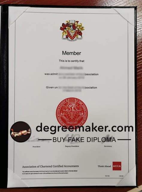 How Much To Buy Acca Fake Certificate Online