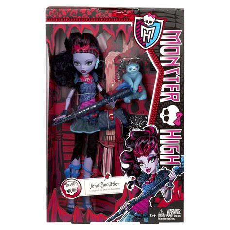 Monster High Jane Boolittle Self Standing Signature Doll Mh Merch