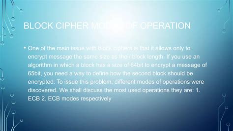 Cryptography Using Python Ppt