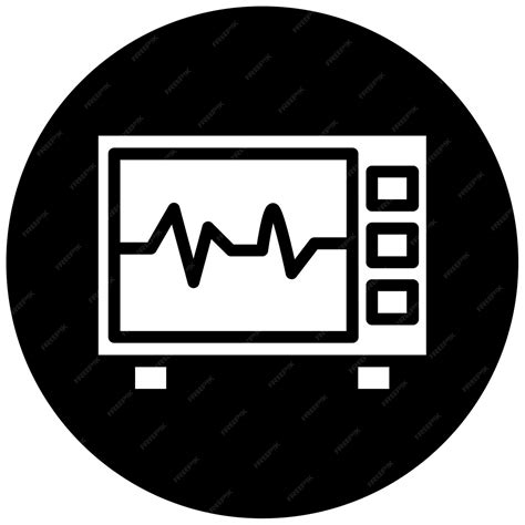Premium Vector Oscilloscope Vector Illustration