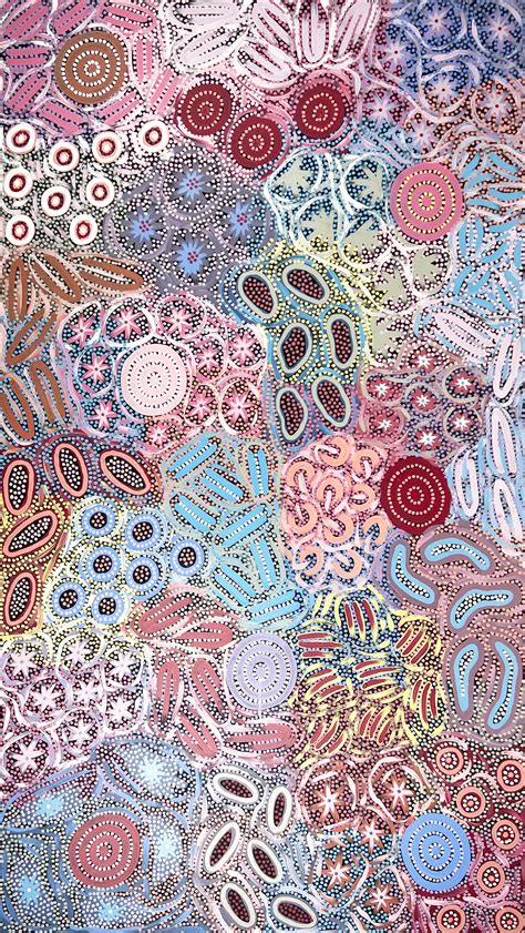 Lot Michelle Possum Nungurrayi 1990 Untitled Acrylic On Canvas