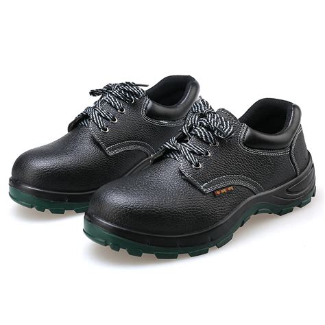 Ac11009 Industrial Men Steel Toe Safety Shoes Working Anti Smash