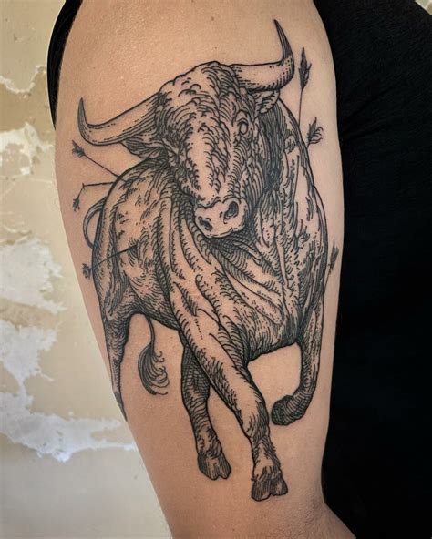25 Stunning And Daring Bull Tattoo Ideas For Men And Women In 2024