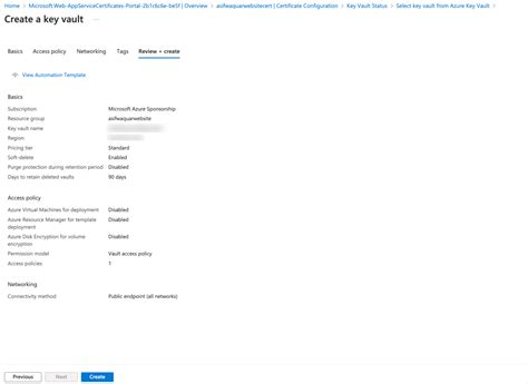 Export An App Service Certificate From Azure Key Vault And Setup Password To Use Azure Vm On