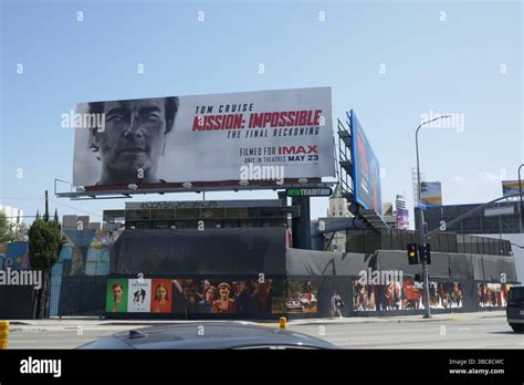 Los Angeles California Usa 18th May 2025 Tom Cruise Mission