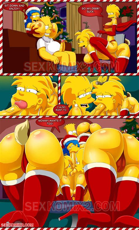 Post 6104616 Bart Simpson Christmas Comic Lisa Simpson Marge Simpson Sexkomix The Simpsons
