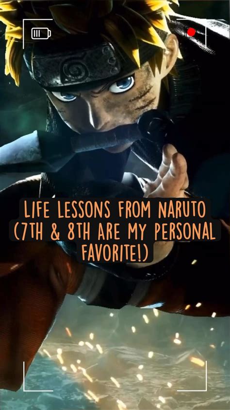 Life Lessons From Naruto 7th And 8th Are My Personal Favorite Naruto