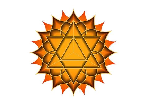 Sacred Geometry Mystical Symbol Of The Merkabah Second Chakra Chakra