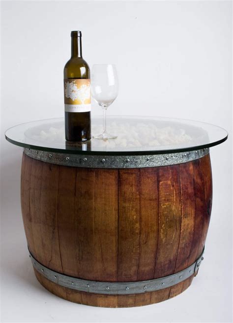 Glass Top Barrel Table At Maddison Helms Blog