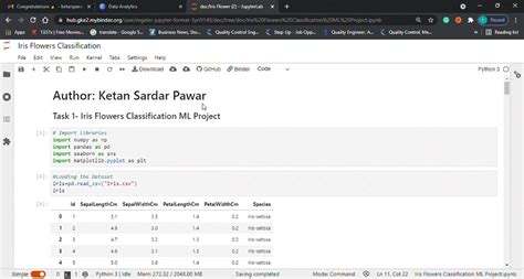 Ketan Pawar On Linkedin Task1 Datascience Machinelearning Virtualinternship Letsgrowmore