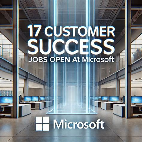 Microsoft Customer Success Hiring 17 Open Roles Nick Palomba