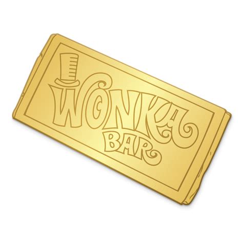 Wonka Golden Ticket Chocolate Bar