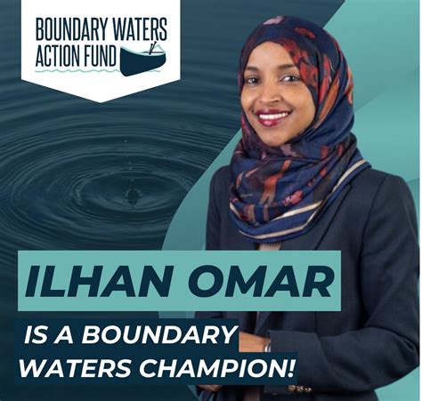 Release Boundary Waters Action Fund Endorses Us Rep Ilhan Omar For