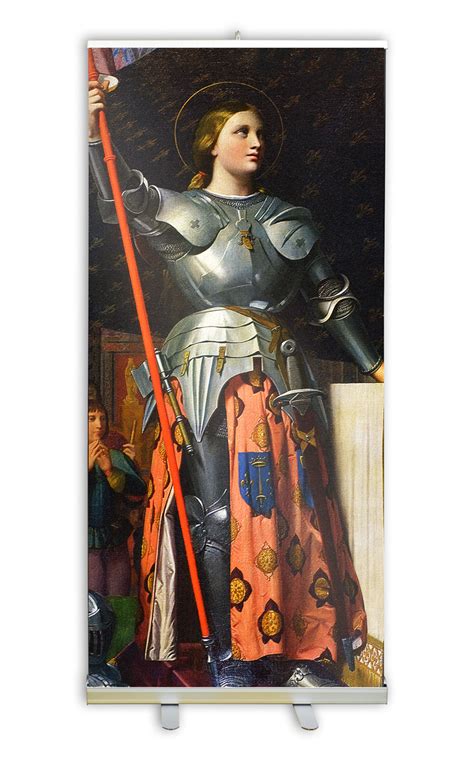 St Joan Of Arc Banner Stand Nelson Ts Wholesale