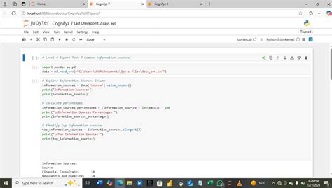 Agbaje Olarewaju On Linkedin Cognifyzinternship Datascience