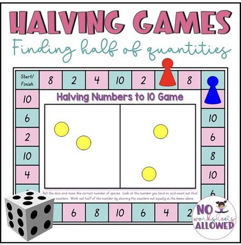 Halving Numbers Games Math Engagement Maths Lessons Number Games