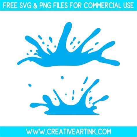 Water Splash Svg Free Svg Files