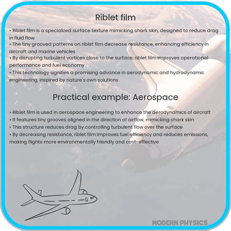 Riblet Film Enhancing Speed Reducing Drag And Hydrodynamics
