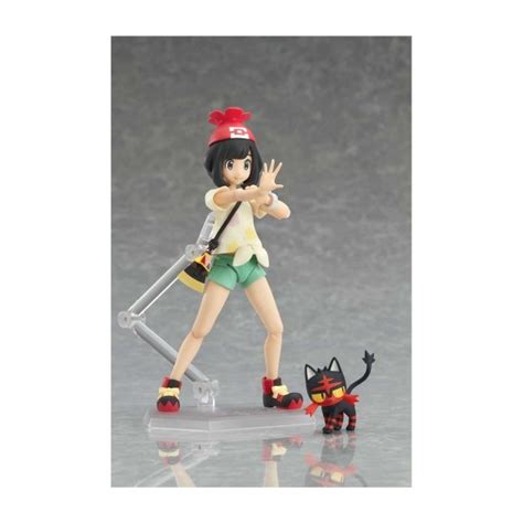 Figma Selene Action Figure With Rowlet Litten Popplio And Rotom Dex Pokémon Center Canada