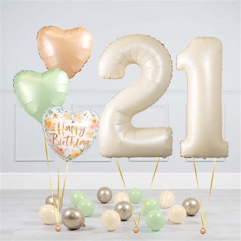 Happy 21st Birthday Balloons