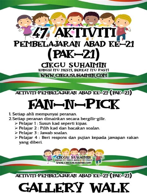 Aktiviti Pembelajaran Abad Ke 21 Pak 21